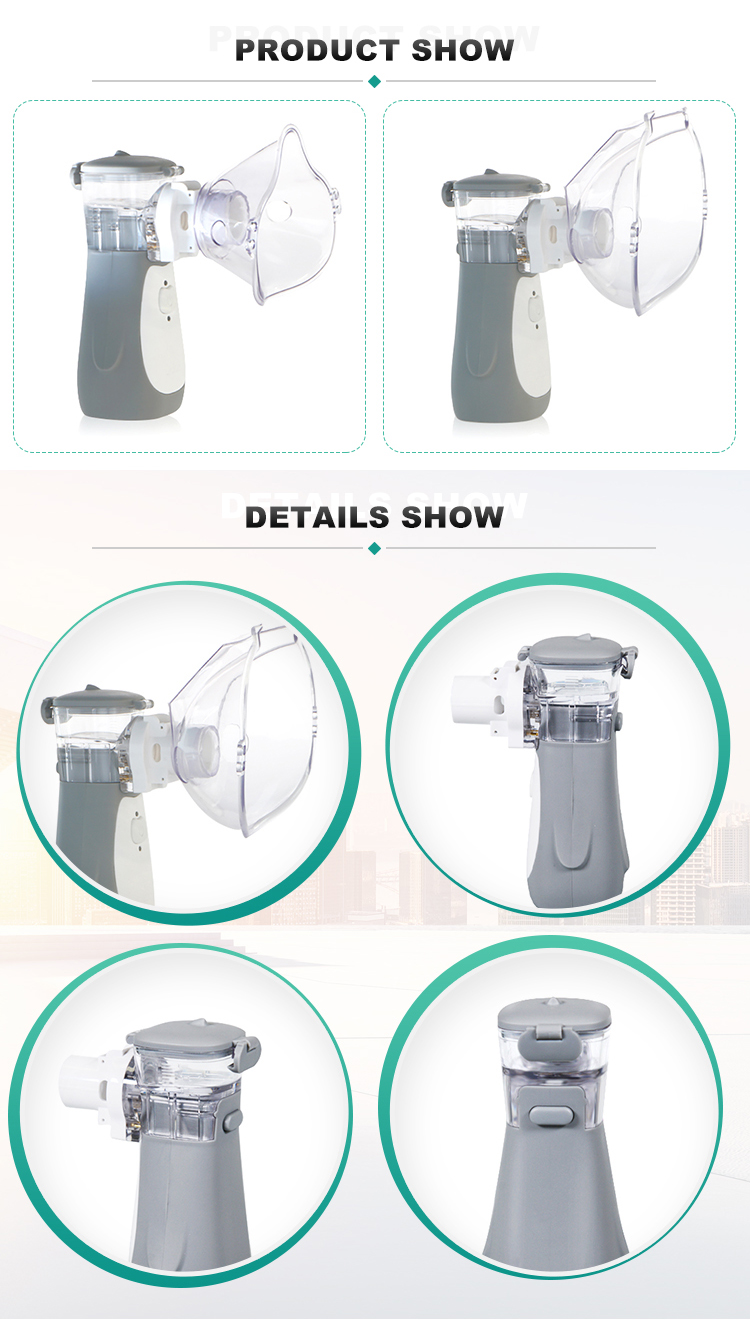 Yirdoc Small Portable Nebulizer Class II Inhaler Mesh Nebulizer