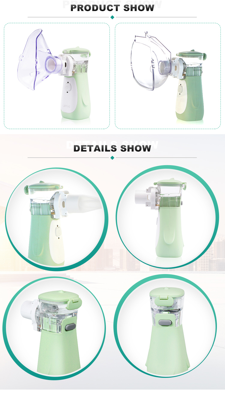 Ultrasonic Inhalator Mesh Nebulizer Child Battery Powered Nebulizer